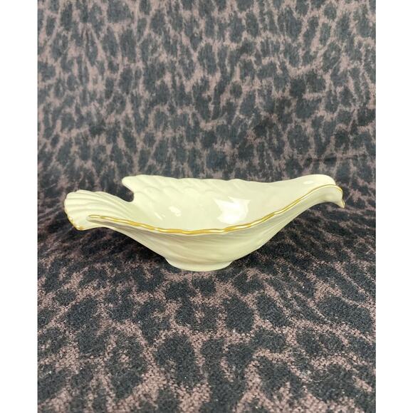 Lenox | Dining | New Lenox Hand Decorated White Dove Dish With 24k Gold ...